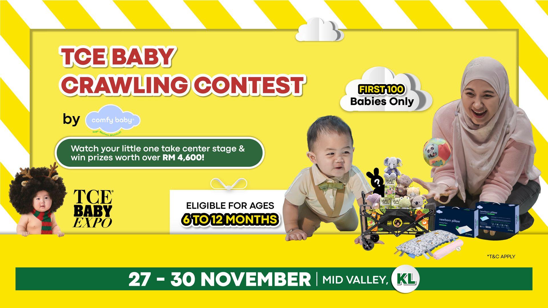 58th TCE Baby® Crawling Contest | TCE Baby